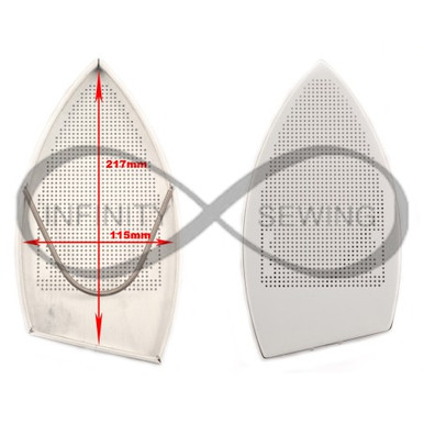 TREVIL TS21 Teflon Iron Shoe: Reinforced With Aluminum Frame