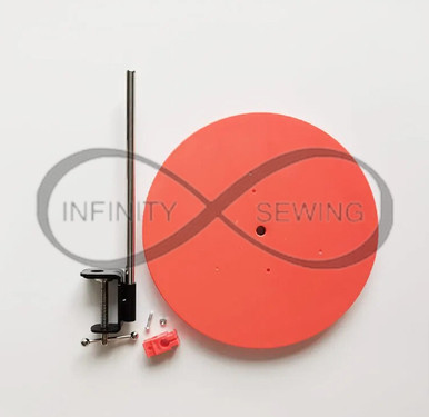 9-1/2" Binding & Tape Reel Featuring Guide Rail