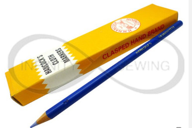HANCOCK CHALK MARKER PENCILS - 10 BLUE PENCILS