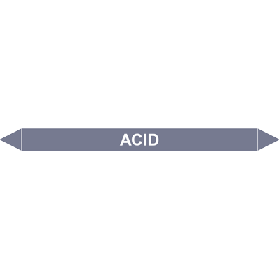 ACID European Pipe Marker | Graphic Products