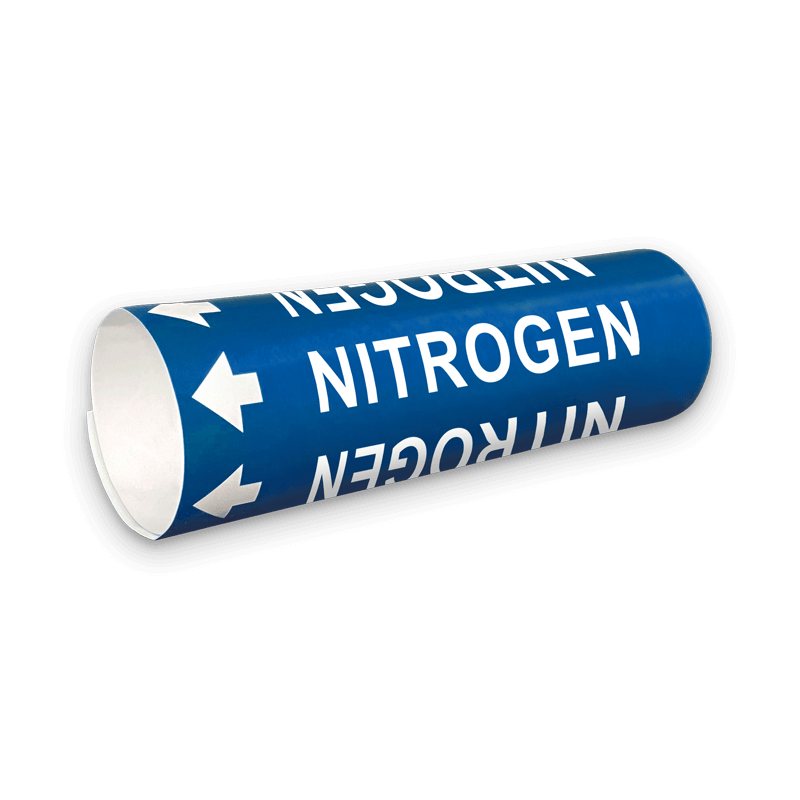 NITROGEN PIPE MARKER | Graphic Products