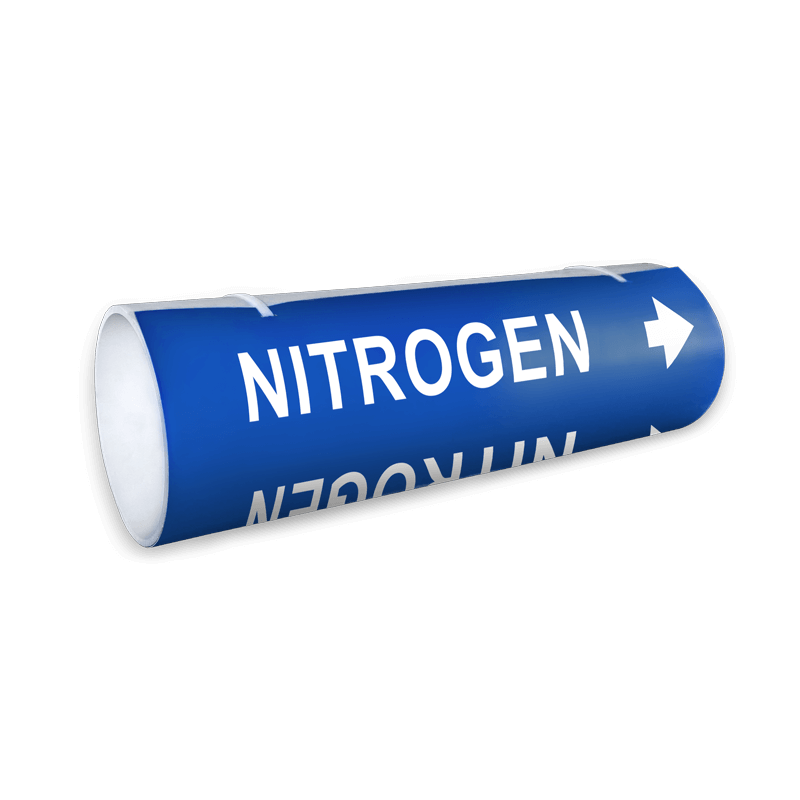 NITROGEN PIPE MARKER | Graphic Products
