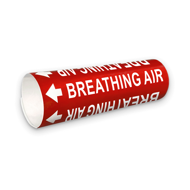 BREATHING AIR PIPE MARKER | Graphic Products