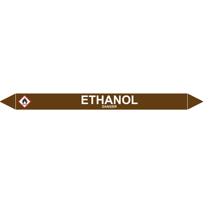 ETHANOL European Pipe Marker - DuraLabel