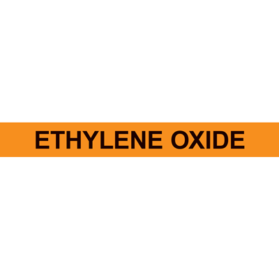 ETHYLENE OXIDE PIPE MARKER | Graphic Products