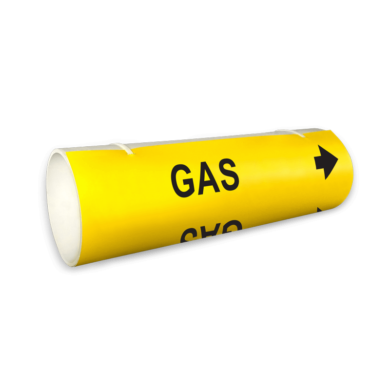 Gas Pipe Marker - DuraLabel