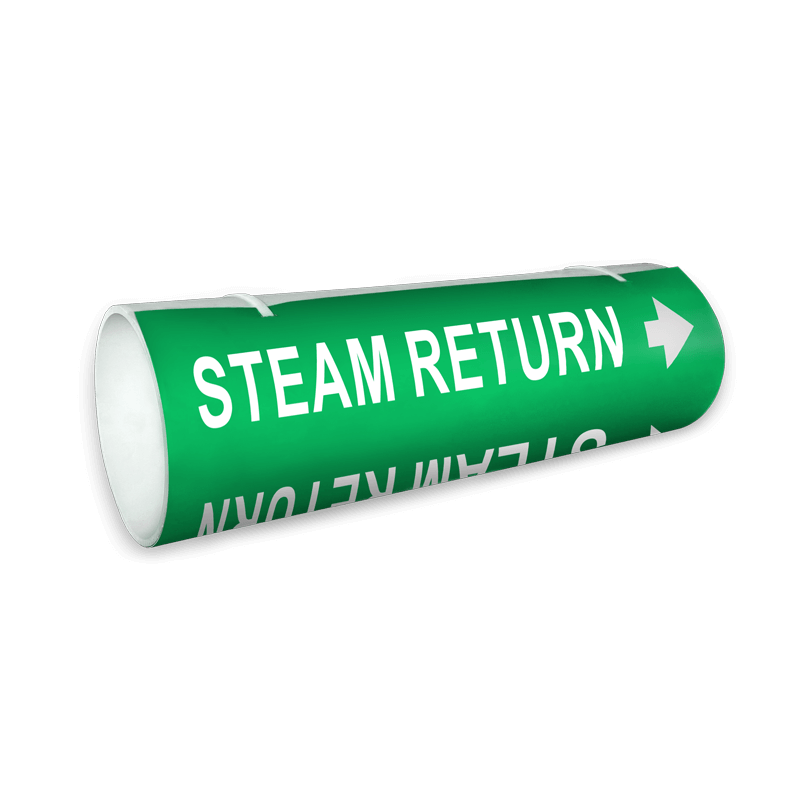 Steam Return Pipe Marker | Graphic Products
