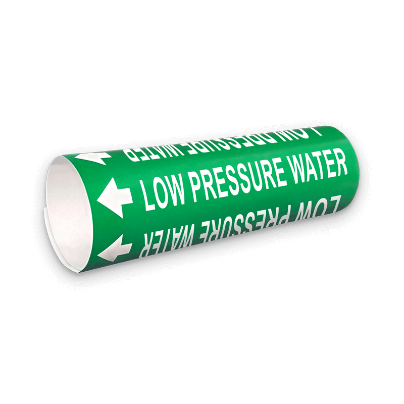 LOW PRESSURE WATER PIPE MARKER - DuraLabel