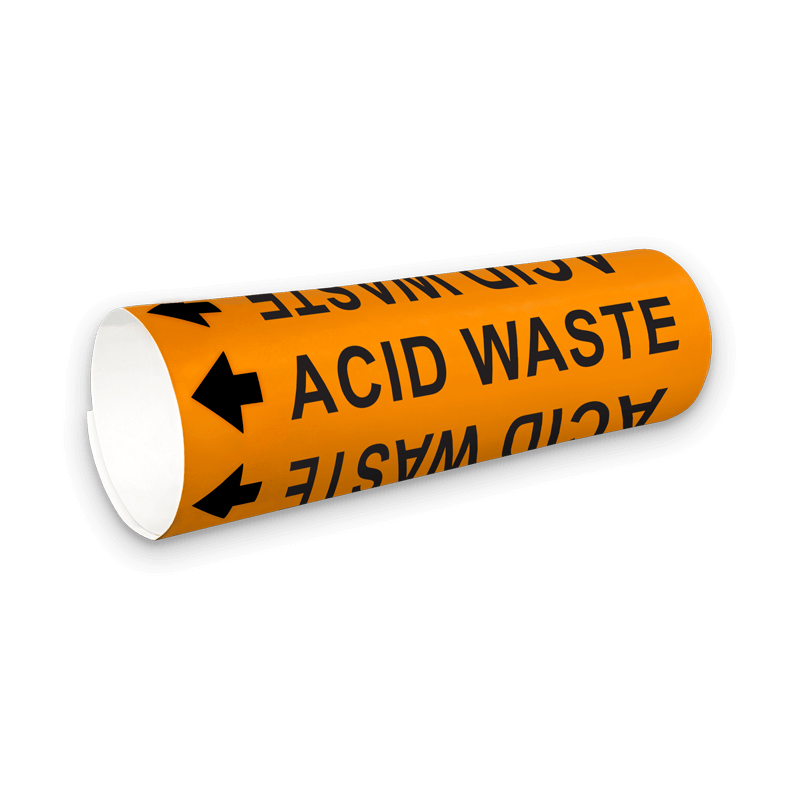 Acid Waste Pipe Marker | Graphic Products