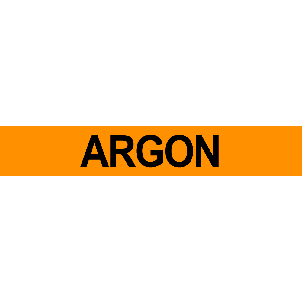Argon Pipe Marker | Pipe Labels | DuraLabel
