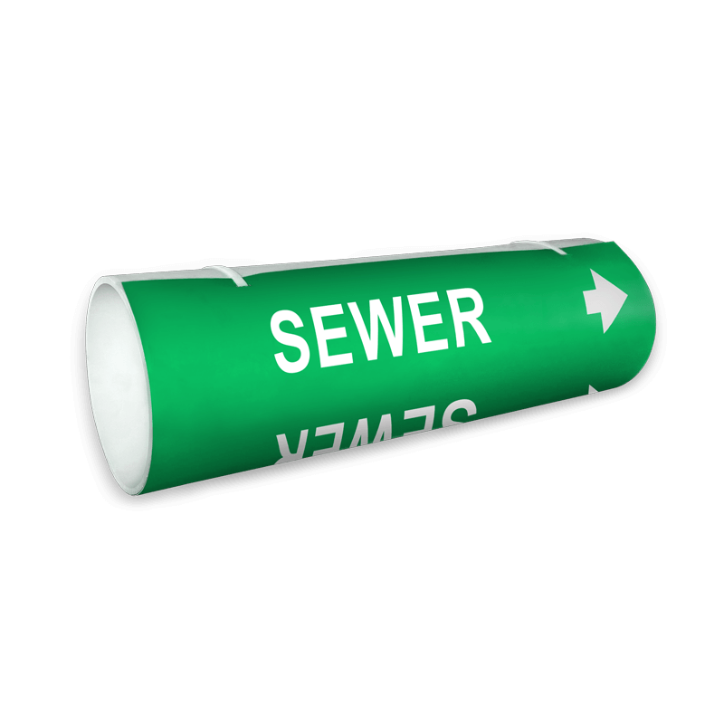 SEWER PIPE MARKER - DuraLabel