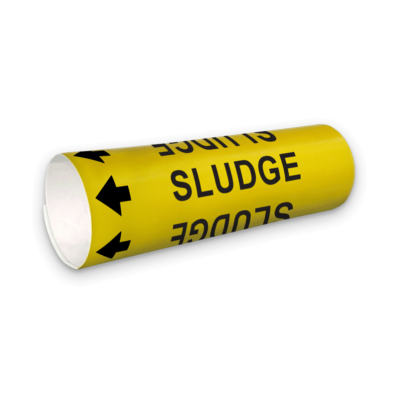 SLUDGE PIPE MARKER | Graphic Products