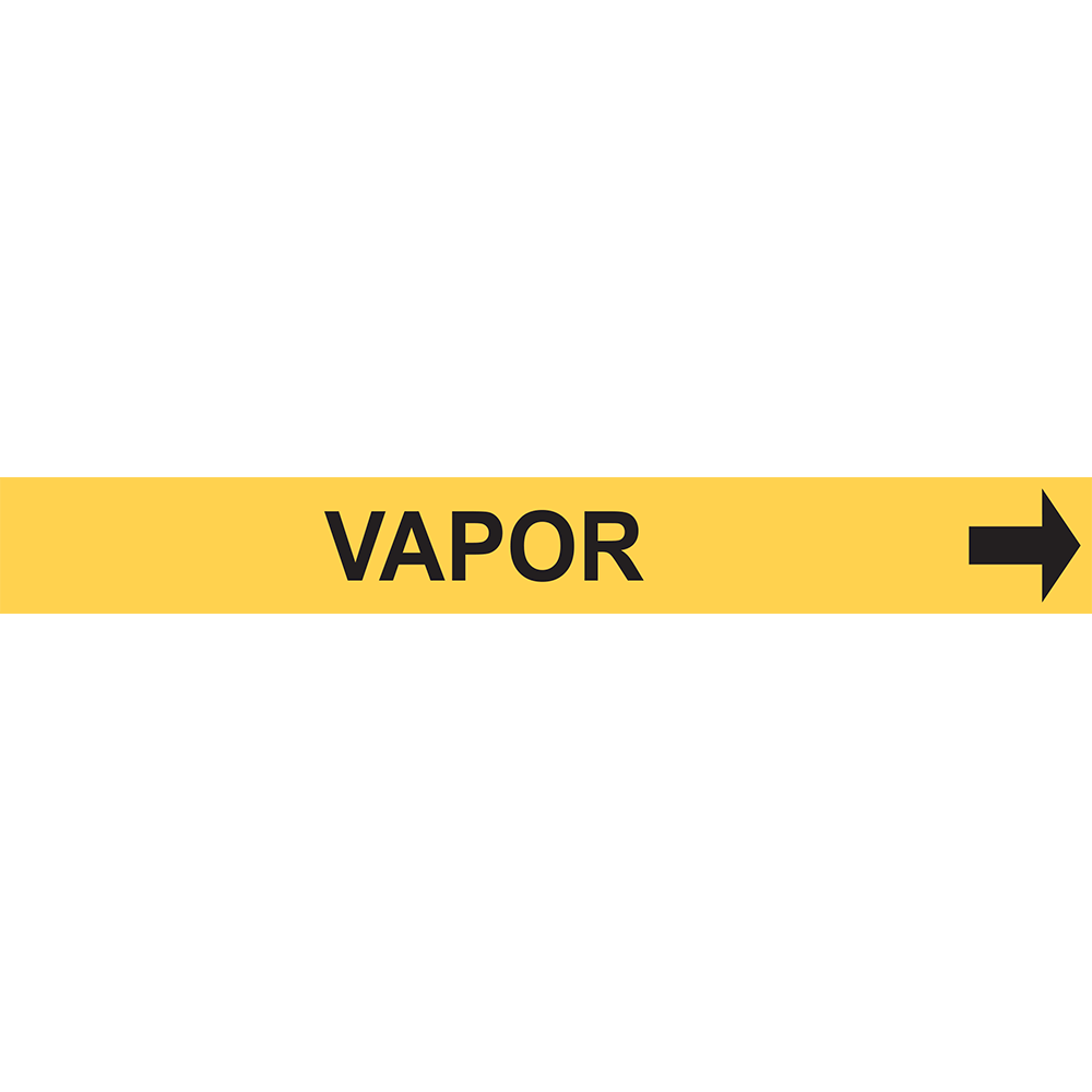 Vapor Pipe Marker | Pipe Labels | DuraLabel