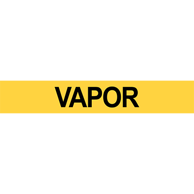 Vapor Pipe Marker | Pipe Labels | DuraLabel
