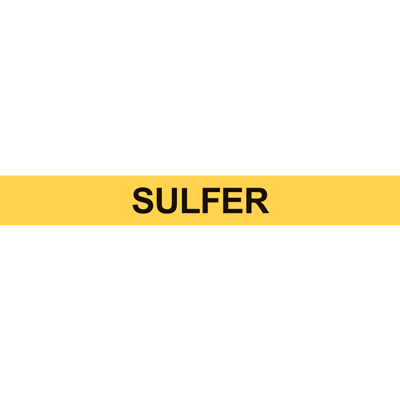 SULFER PIPE MARKER | Graphic Products