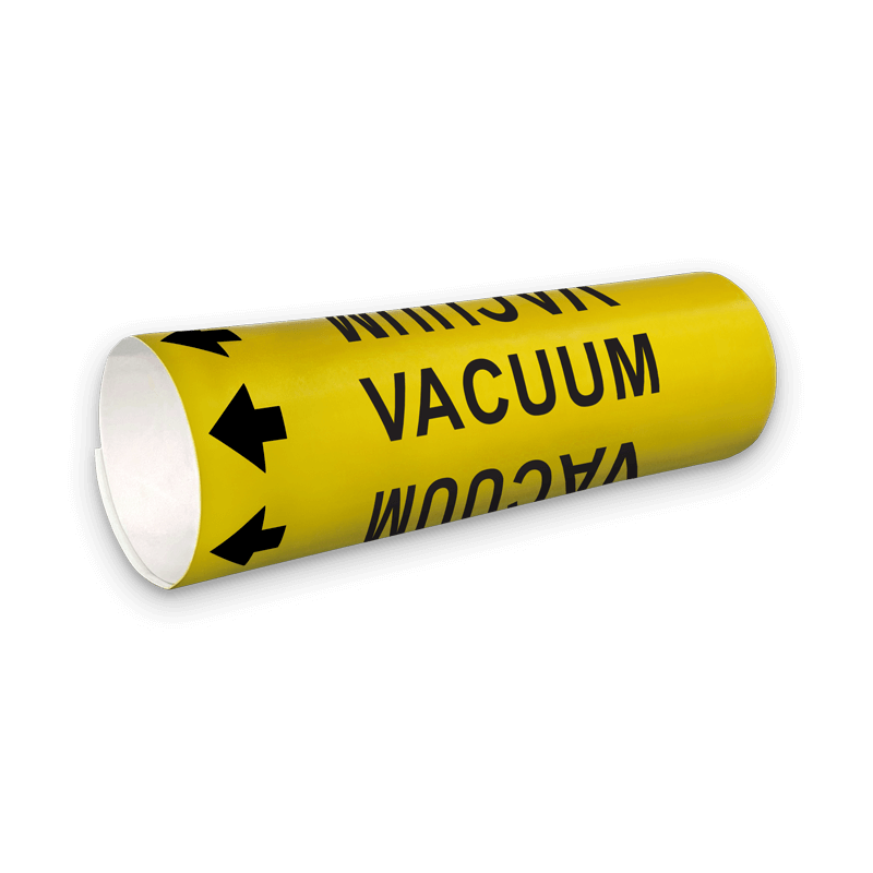 VACUUM PIPE MARKER | Graphic Products