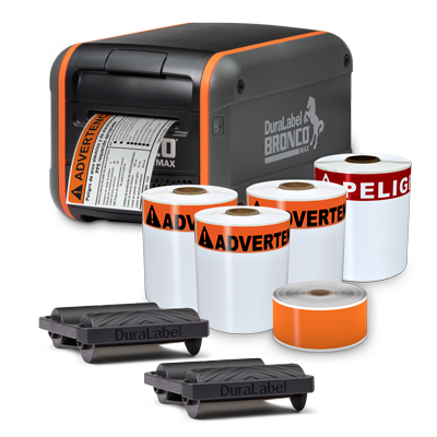 DuraLabel Bronco Max Spanish Arc Flash Kit | Graphic Products