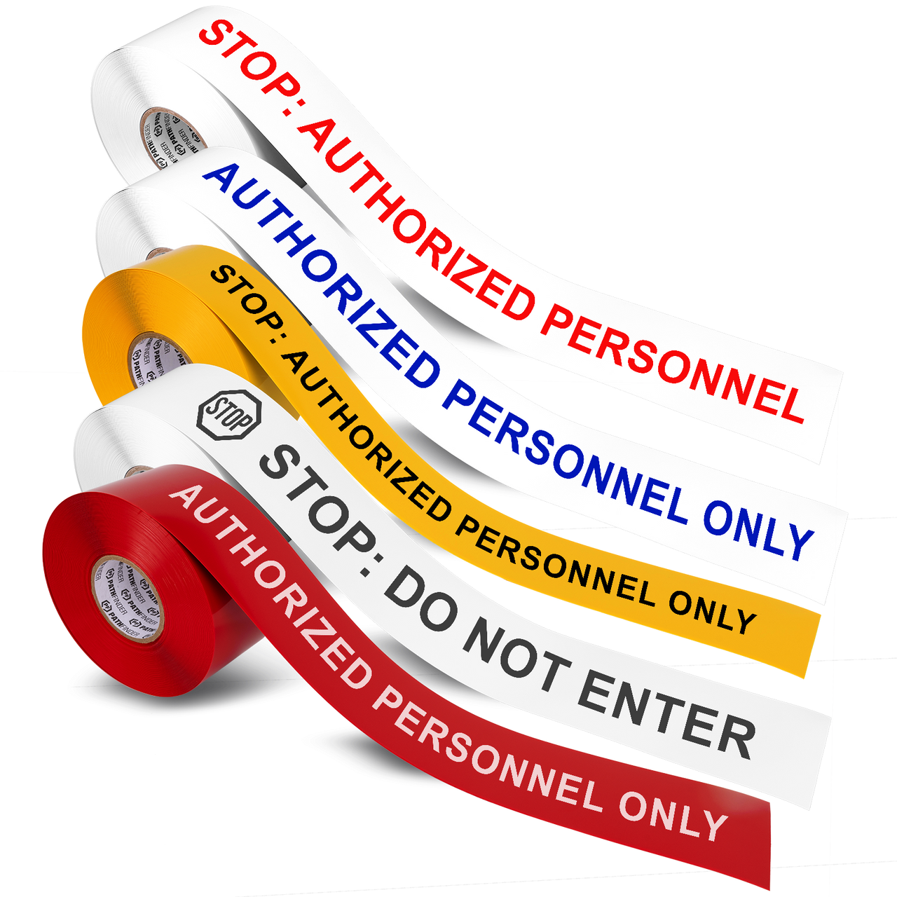 RIGID SIGNAL Authorized Floor Marking Tapes - DuraLabel