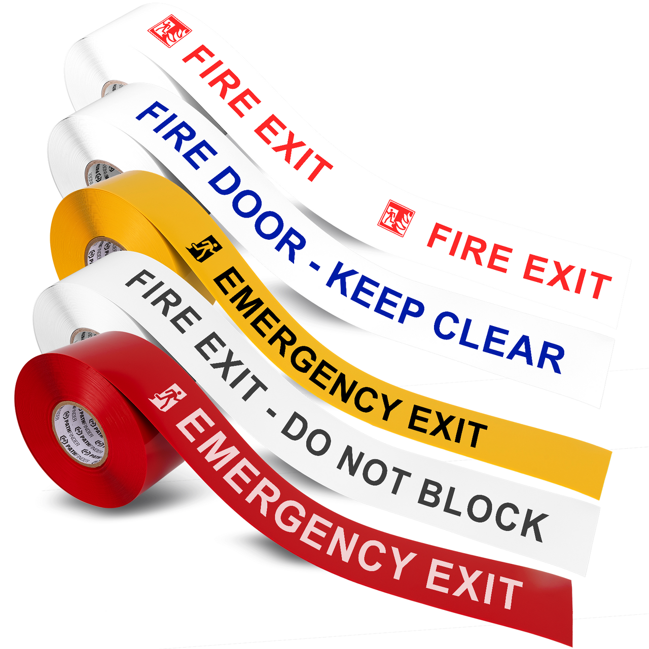 RIGID SIGNAL Egress Floor Marking Tapes - DuraLabel