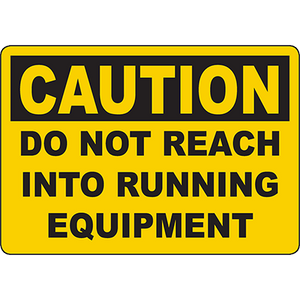 Machine Operation Hazards Signs - Page 2