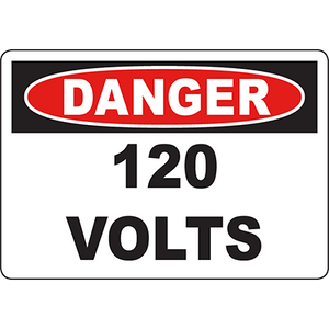 Electrical Safety Signs - Page 2