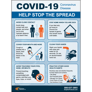 COVID-19 Workplace Safety Solutions - COVID-19 Awareness Posters ...