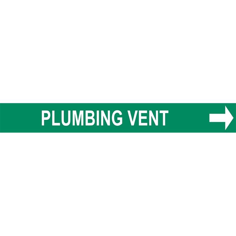 Plumbing Vent Pipe Marker | Graphic Products