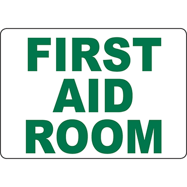 First Aid Room Sign | Graphic Products