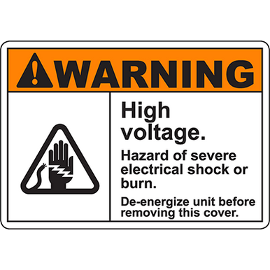 WARNING Sign | Graphic Products