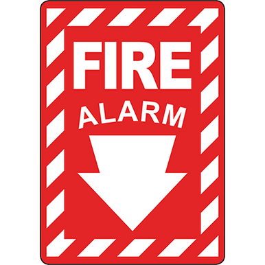 Fire Alarm Sign | Graphic Products