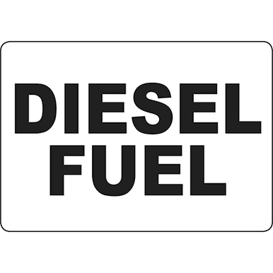 Diesel Fuel Sign | Graphic Products