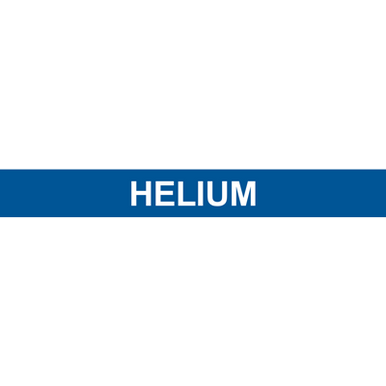 HELIUM PIPE MARKER | Graphic Products
