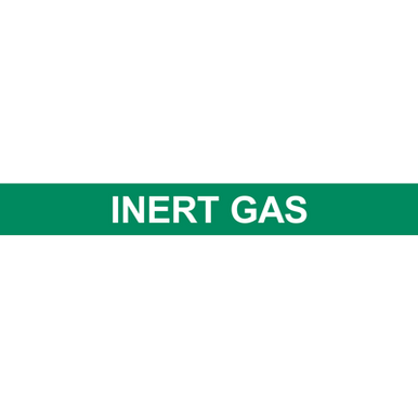 INERT GAS PIPE MARKER | Graphic Products