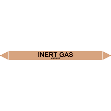 INERT GAS European Pipe Marker | Graphic Products