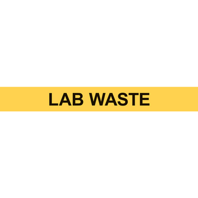 LAB WASTE PIPE MARKER | Graphic Products
