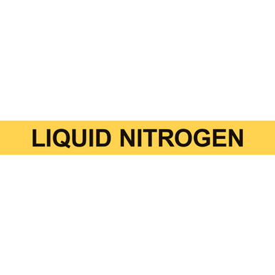 LIQUID NITROGEN PIPE MARKER | Graphic Products