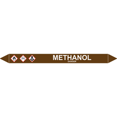 METHANOL European Pipe Marker | Graphic Products