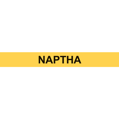 NAPTHA PIPE MARKER - DuraLabel