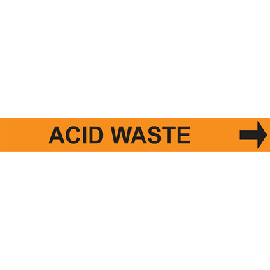 Acid Waste Pipe Marker | Graphic Products