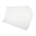 1-Way Plastic Sign Blanks (10 Pack) | Graphic Products