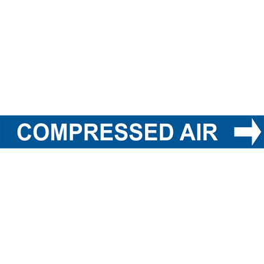 Compressed Air Pipe Marker | ASME | DuraLabel