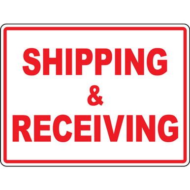 Shipping & Receiving Floor Sign | Floor Marking | DuraLabel