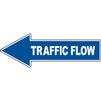 Traffic Flow Arrow Floor Sign | Floor Marking | DuraLabel