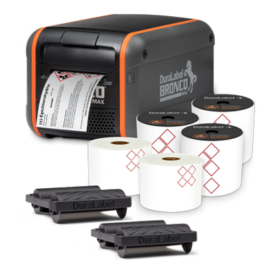 DuraLabel Bronco Max HazCom Kit | Graphic Products