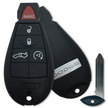 New OEM Dodge 5 button Fobik KEYLESS-GO Key Truck 2008 2009 2010 2011 ...