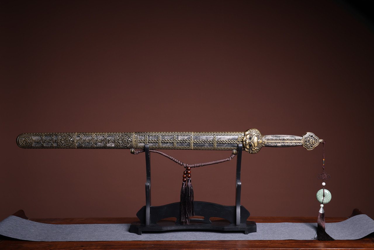 Chinese Yong Lo Jian Forged from Meteorites - Ronin Katana