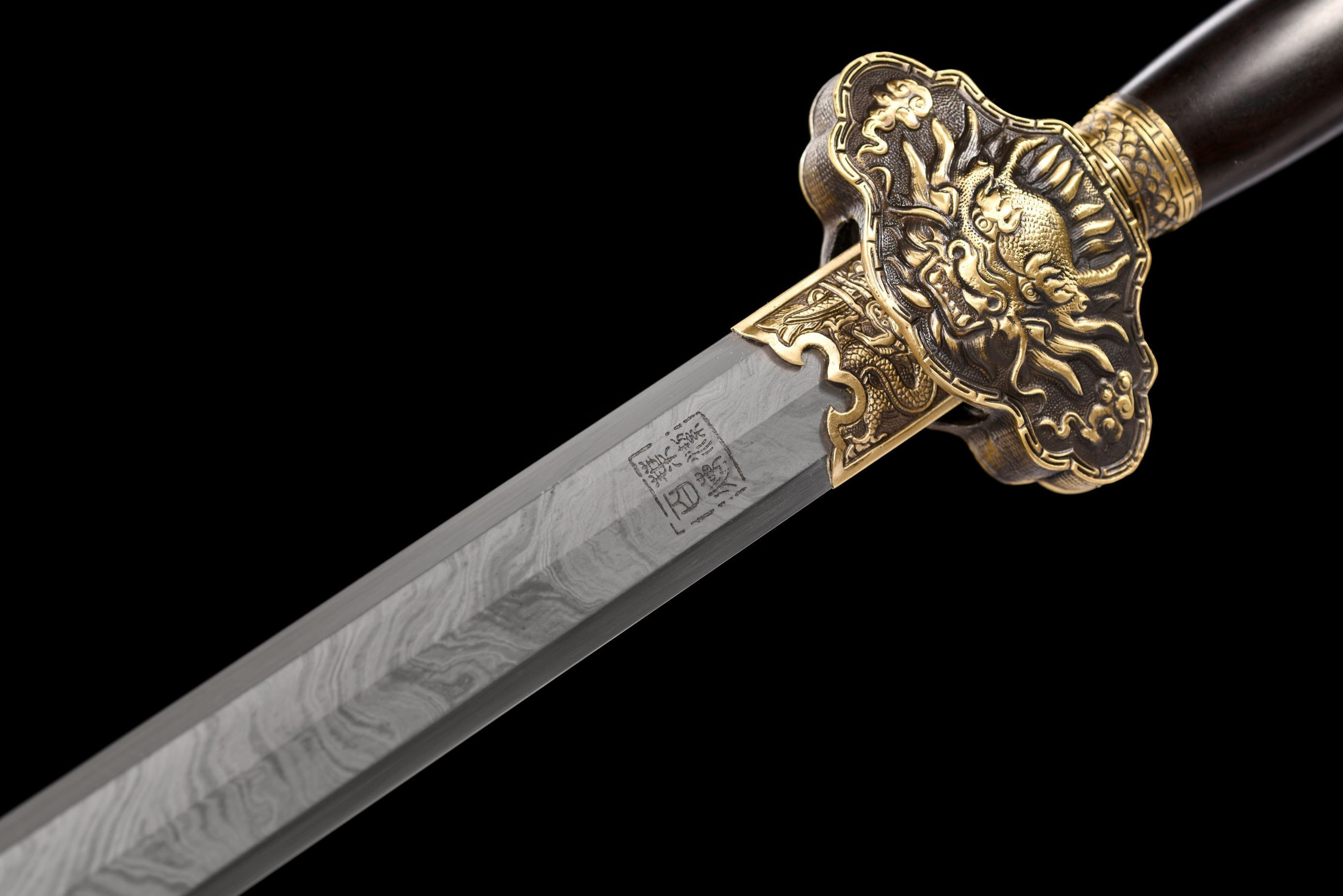 Chinese Dragon Jian Forged From Meteorites - Ronin Katana
