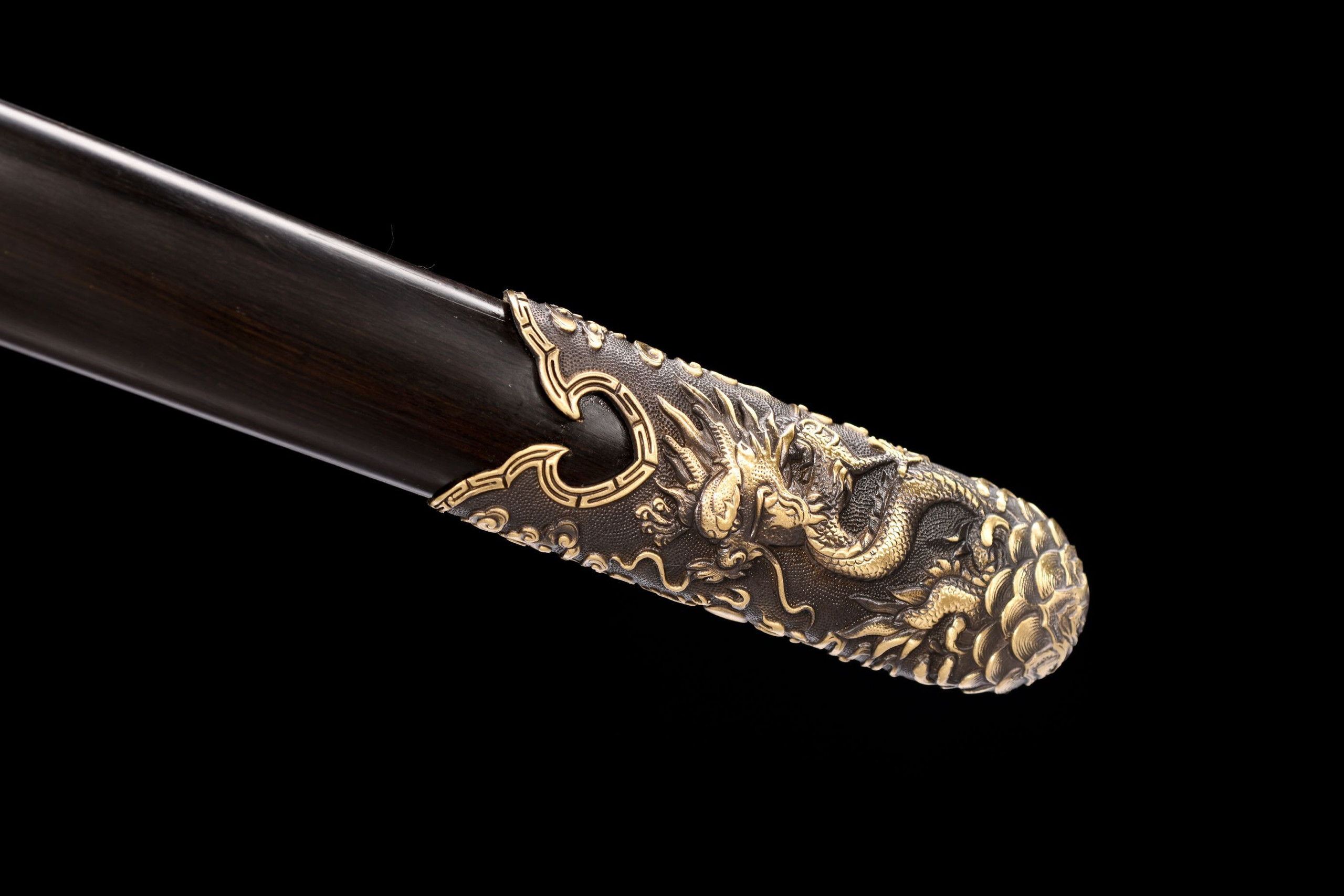 Chinese Dragon Jian Forged From Meteorites - Ronin Katana