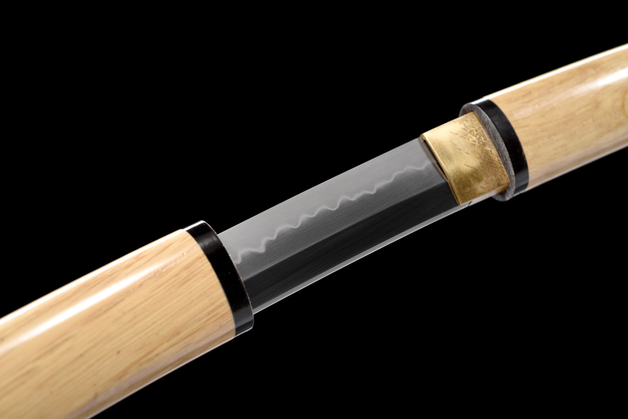 Ronin Katana Hammer Forged Bare Blade Samurai Sword #3 - Ronin Katana