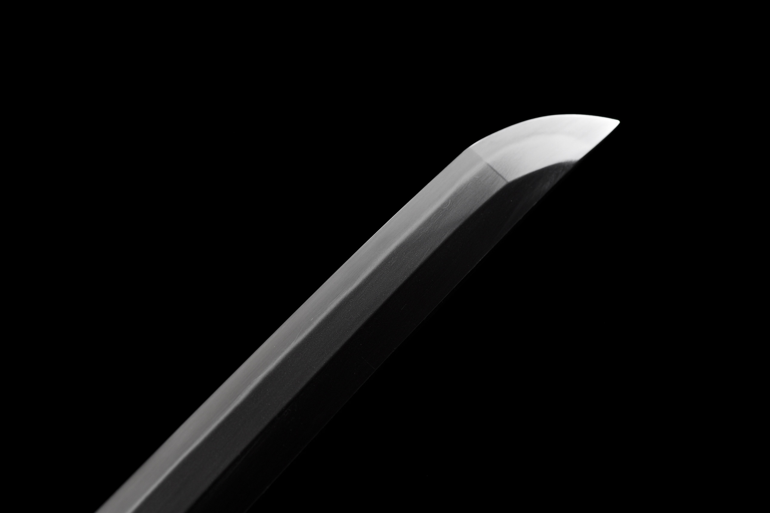 Ronin Katana Hammer Forged Bare Blade Samurai Sword #5 - Ronin Katana